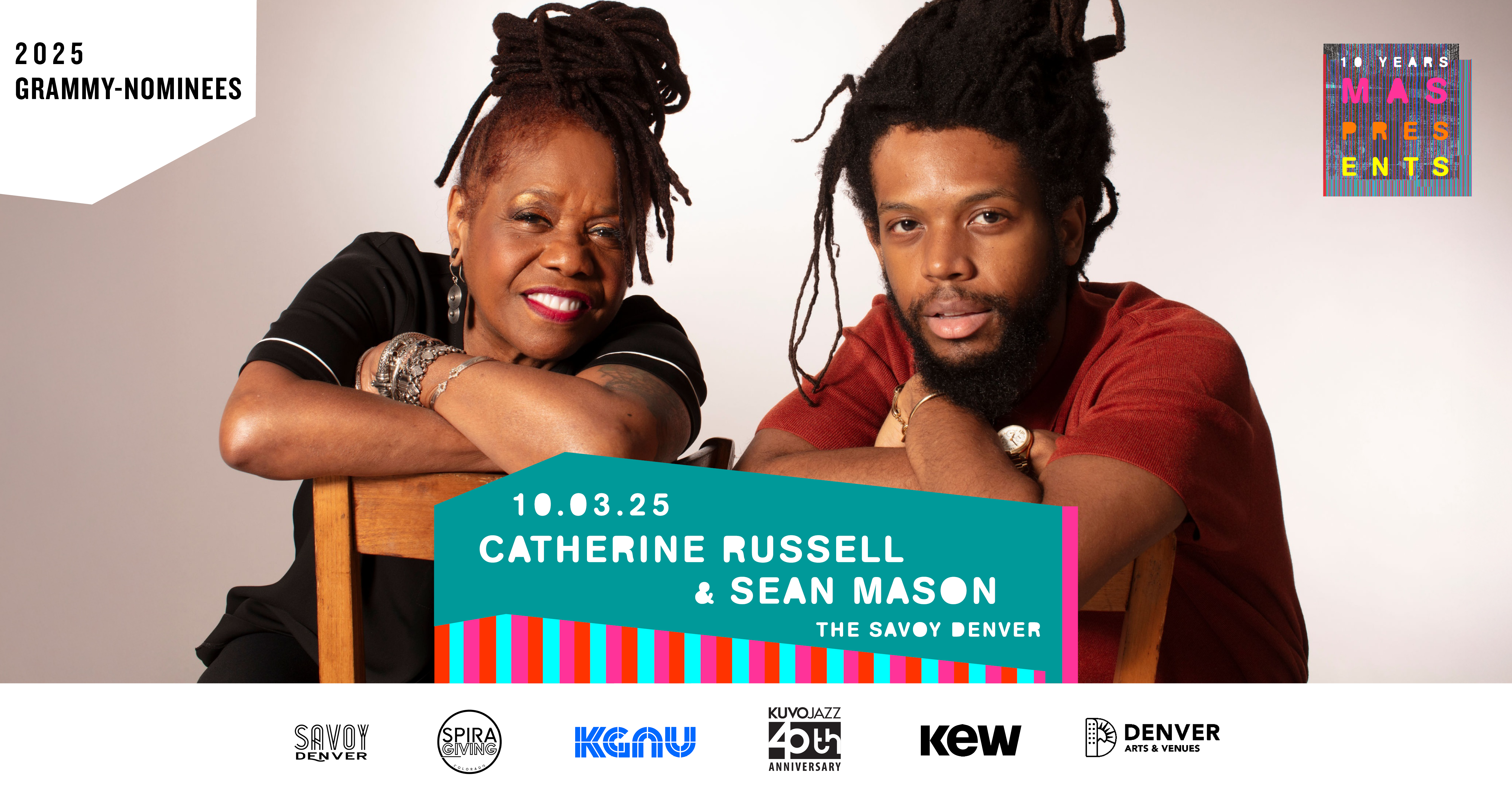 MAS Presents: Catherine Russell & Sean Mason | Denver Arts & Venues