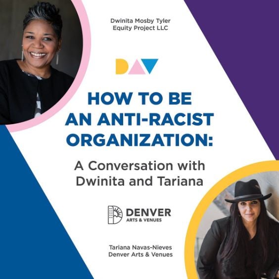 How to Be an Anti-Racist Organization Series with Dwinita & Tariana ...