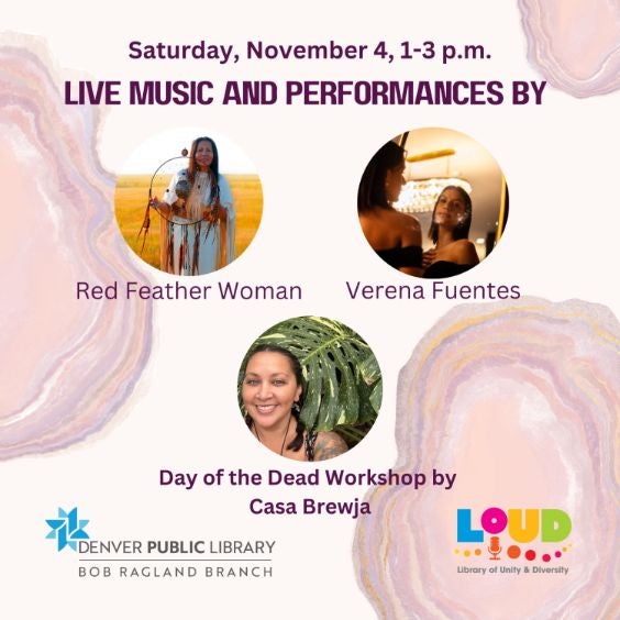 Performances by Red Feather Woman and Verena Fuentes | Denver Arts & Venues
