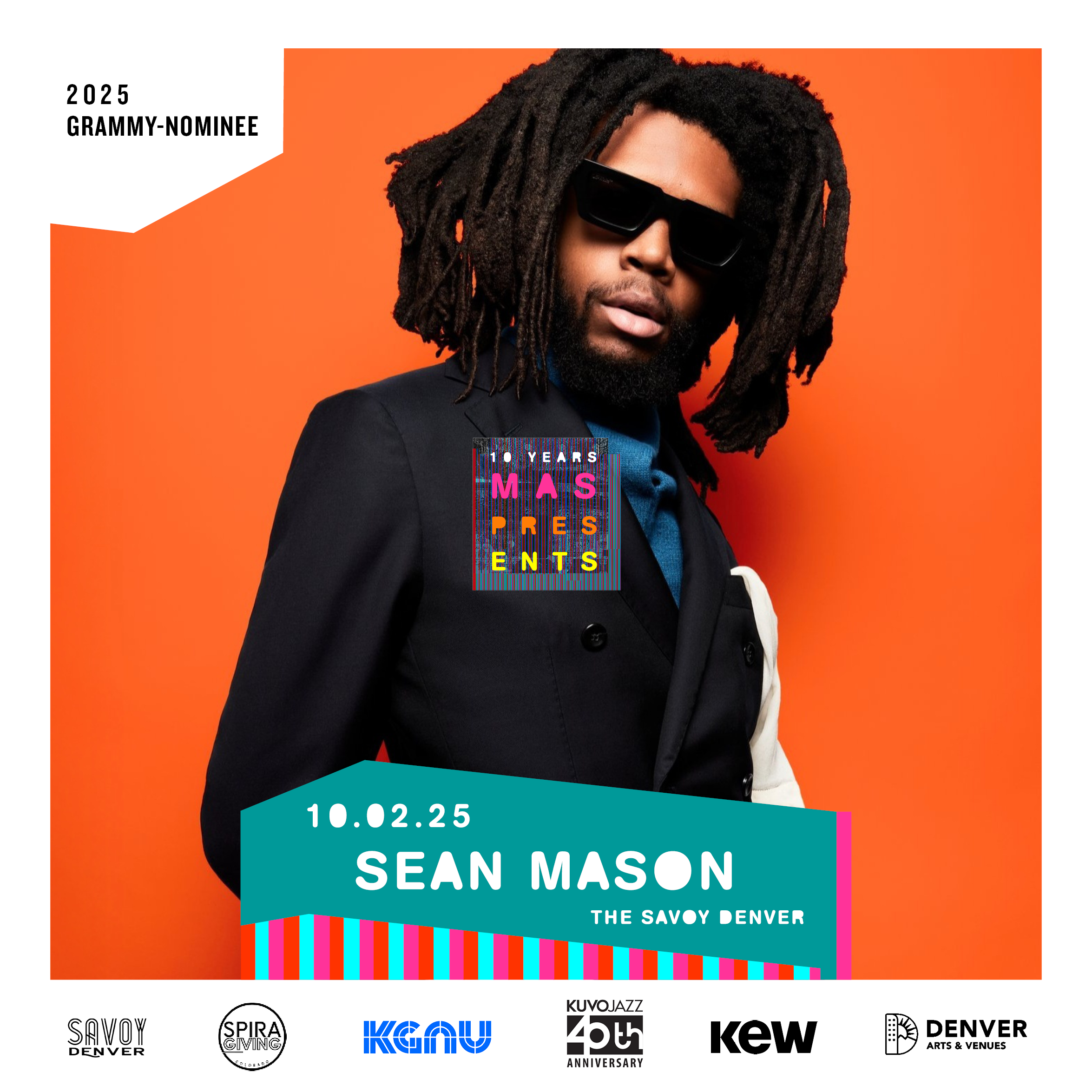 MAS Presents: Sean Mason | Denver Arts & Venues